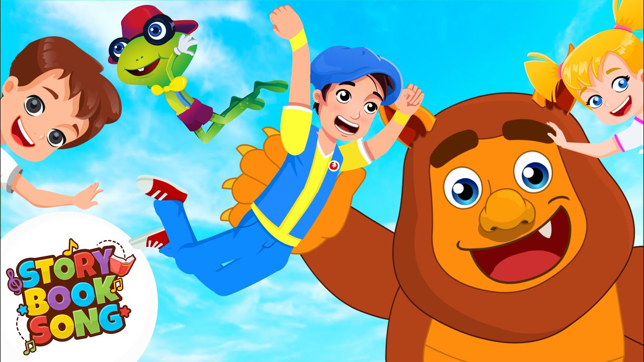 Here We Go Hopping! 🐇 Movement Song for Kids | Sing & Learn - YouTube