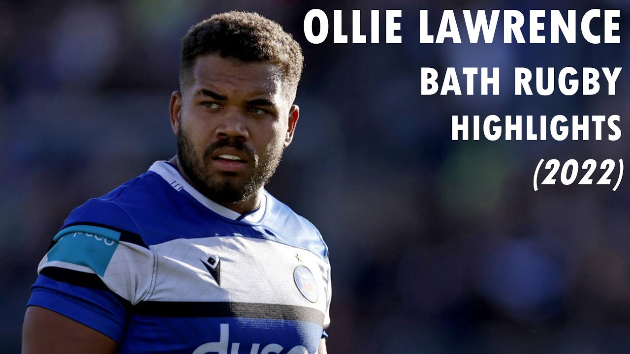 Ollie Lawrence - Bath Rugby Highlights (2022) - YouTube