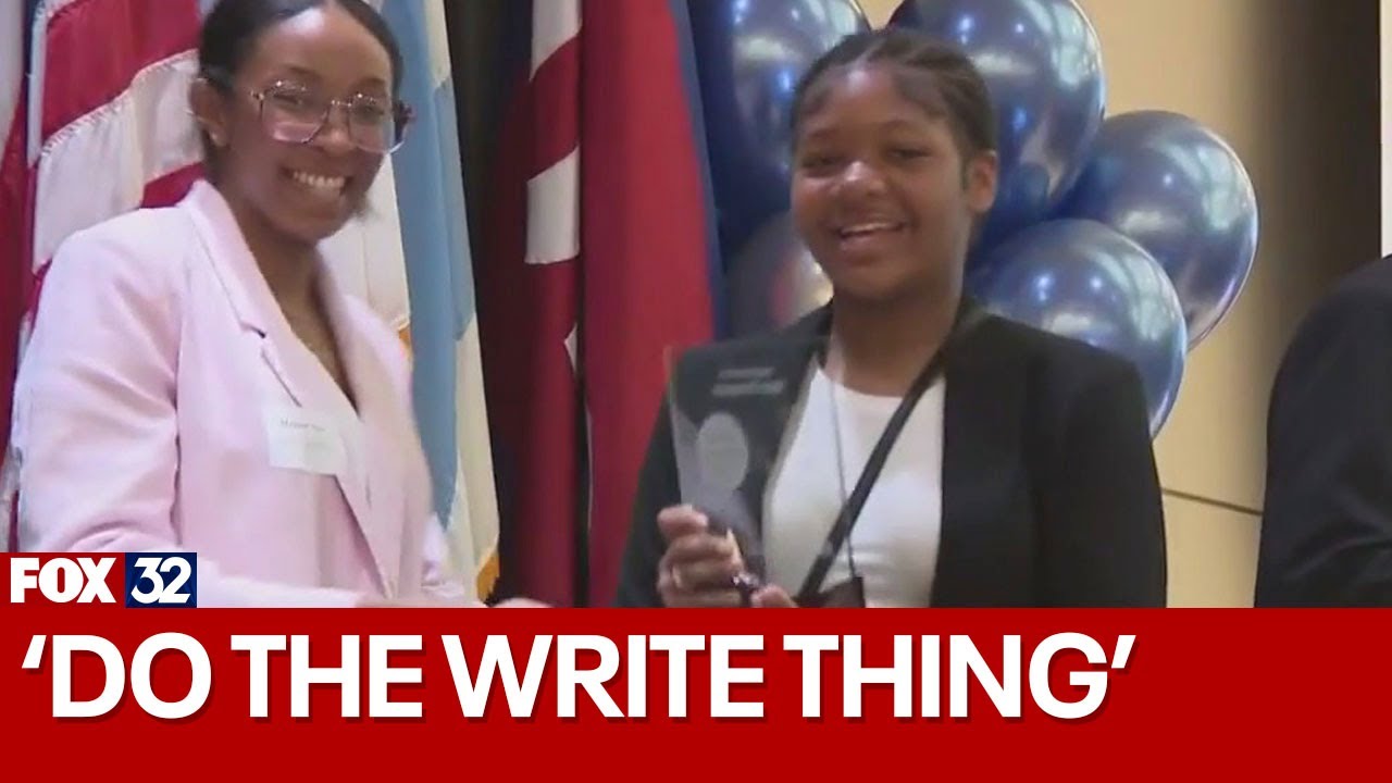 'Do the Write Thing' finalists announced in Chicago - YouTube