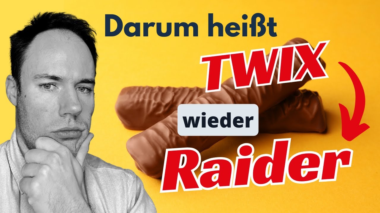 DESHALB wird aus TWIX alle 5 Jahre wieder RAIDER - YouTube