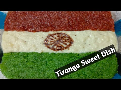 Happy Republic Day to All.... Republic Day Special Tiranga Sweet Dish ...