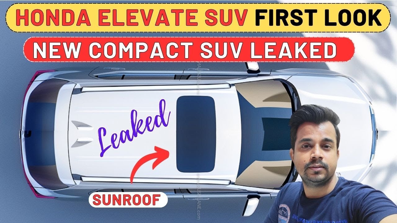 2023 Honda ELEVATE New Compact SUV Officially Leaked - SUNROOF TEASED ...