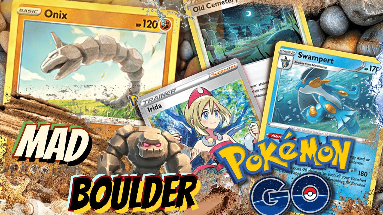 Onix Deck Profile. 🗿🐍 W/ Swampert & Irida. PTCG Online Gameplay ...