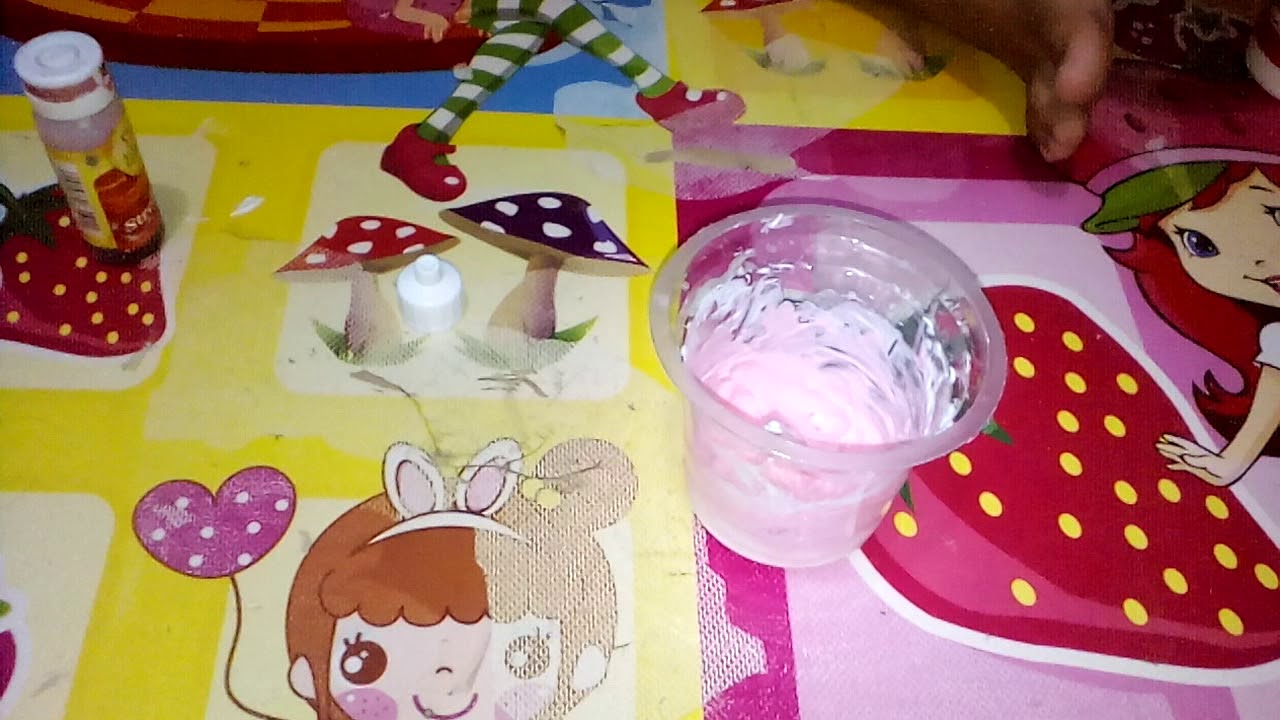 Strawberry slime # salsa - YouTube