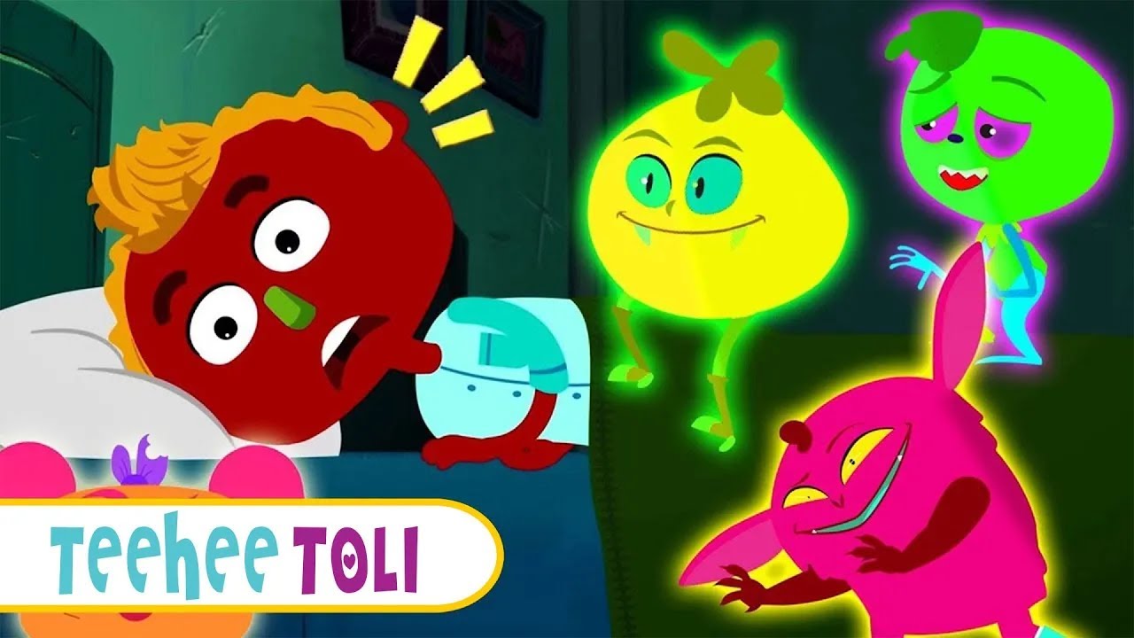 Five Spooky Monsters | पांच भूतिया राक्षस + Hindi Rhymes And Stories ...