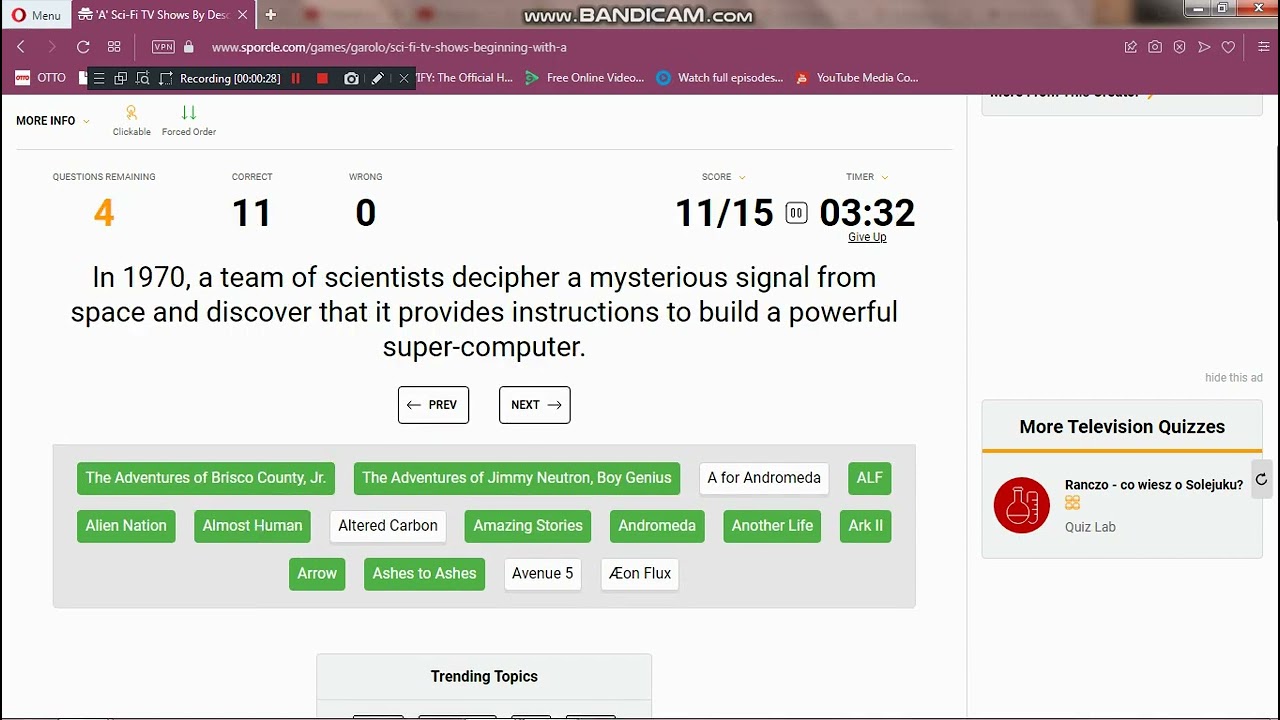 me-playing-sporcle-a-sci-fi-tv-shows-by-description-youtube