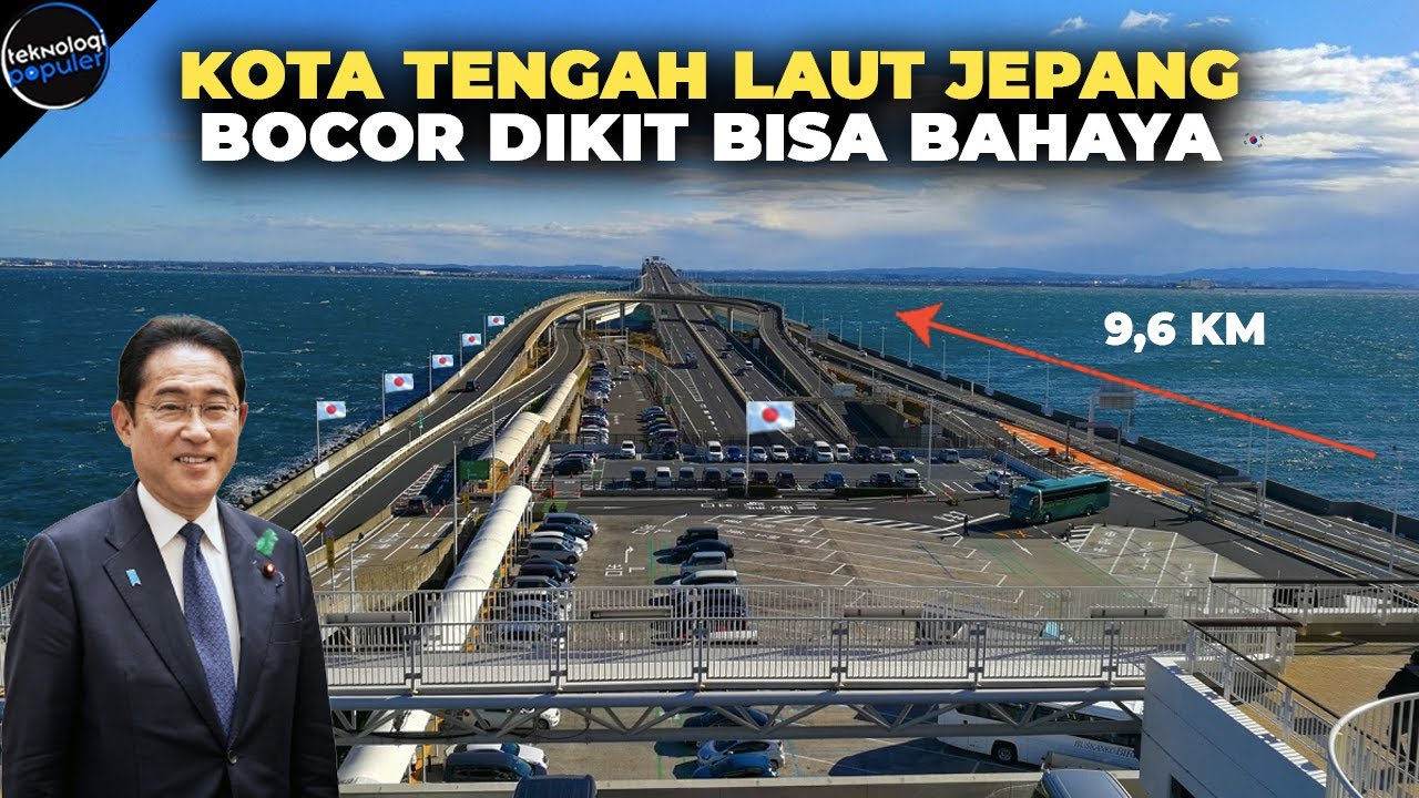 DIBANGUN DI DASAR LAUT! Inilah Terowongan Bawah Laut Terpanjang di ...
