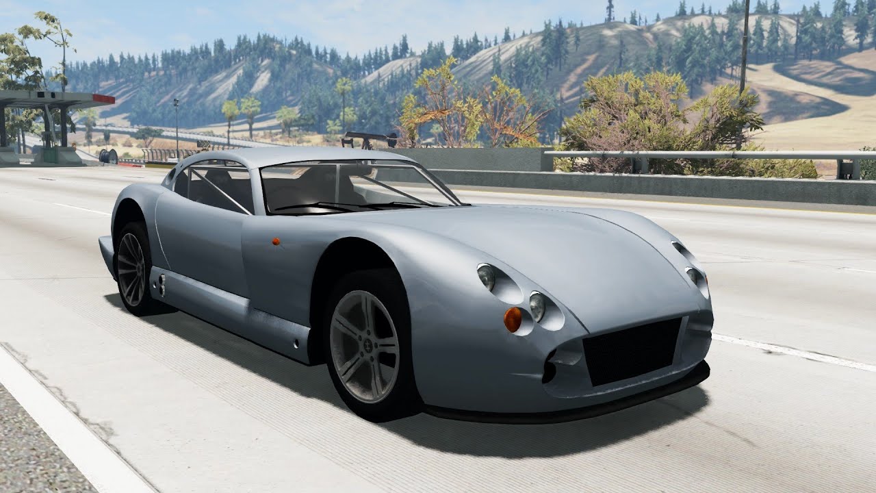 BeamNG.drive - TVR Cerbera Speed 12 1998 - Car Show Test Drive Crash ...