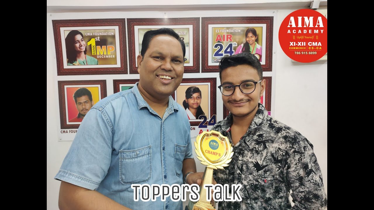 " Toppers Talk " CSEET - YouTube