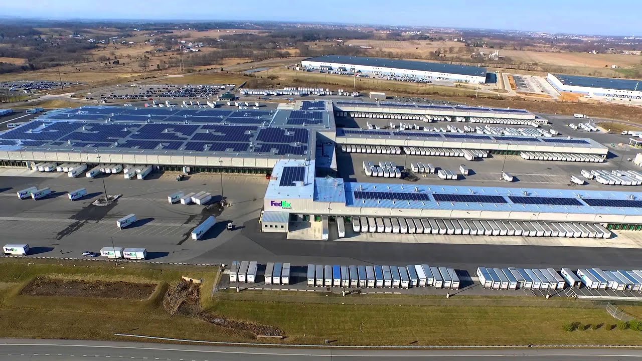 SoCore Energy's Biggest Rooftop Solar Installation - YouTube