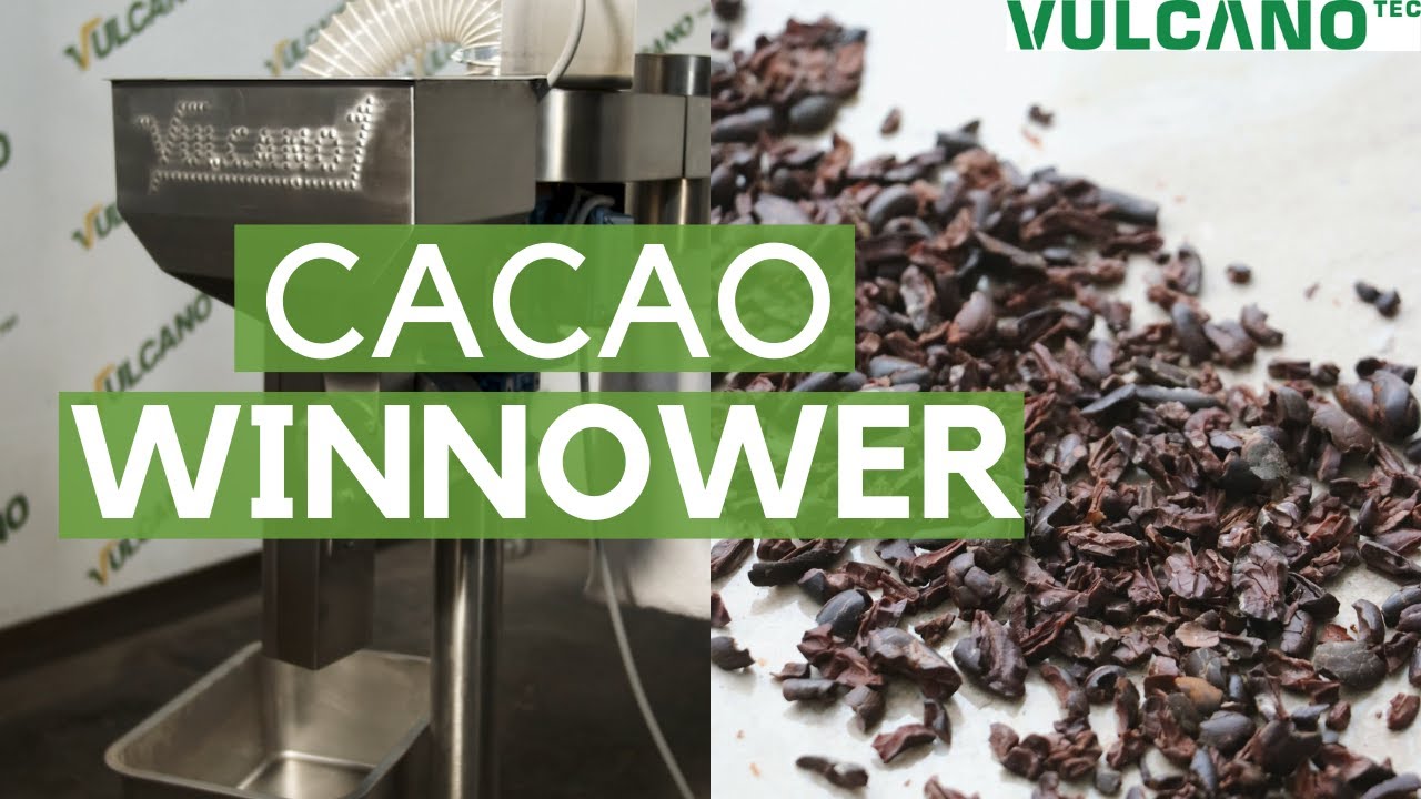 Cacao Cracker & Winnower | Vulcanotec - YouTube