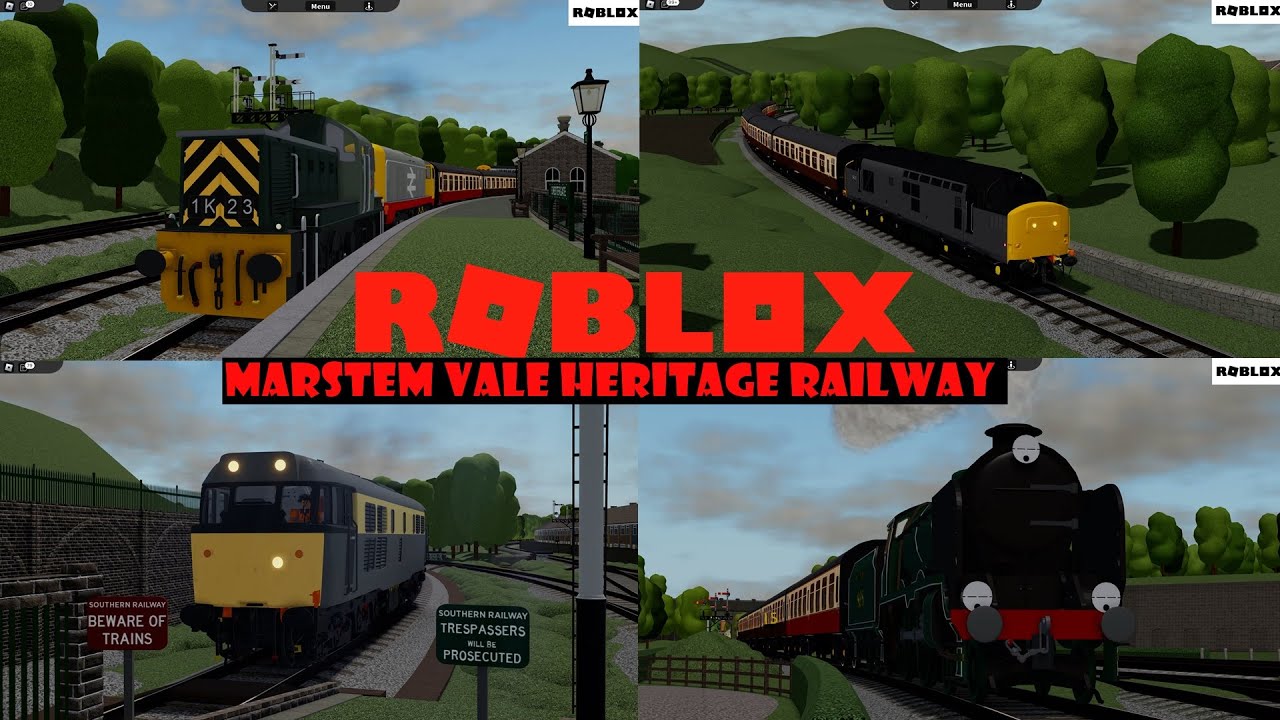 Roblox - Trains On The Marstem Vale Heritage Railway February 2024 (GCR ...