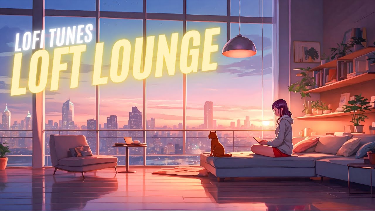 Loft Lounge: Lo-fi Chill 🎧🎵Lounge Music #lofitunes #lofihiphop #lofi # ...