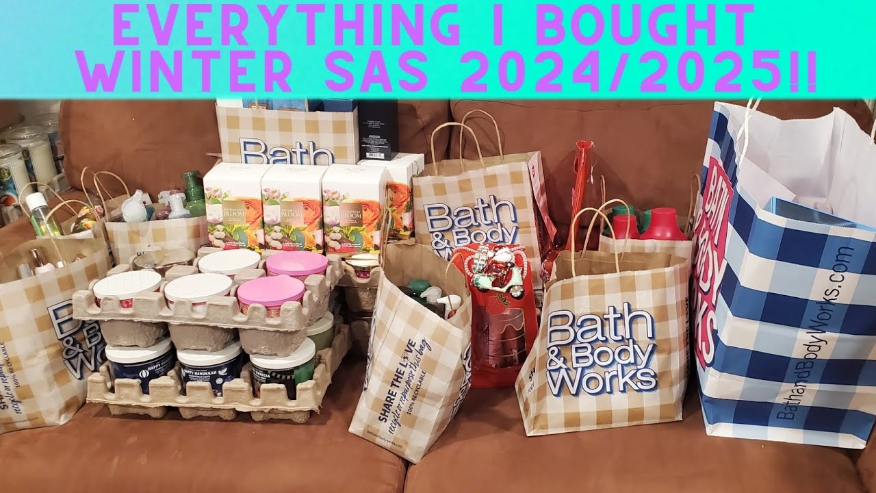 EVERYTHING I Bought Winter SAS 2024/2025 - YouTube