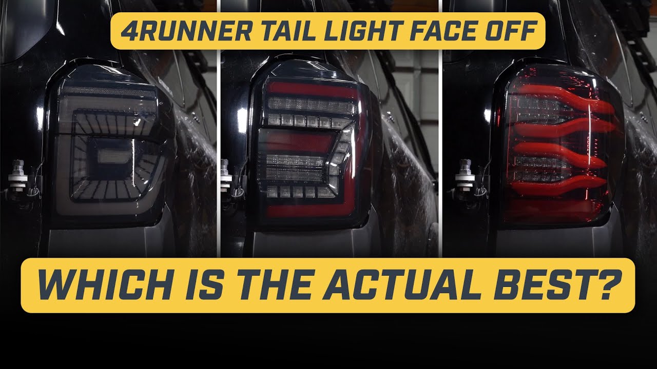 What is the Best 4Runner Tail Light? Head to Head Comparison. - YouTube