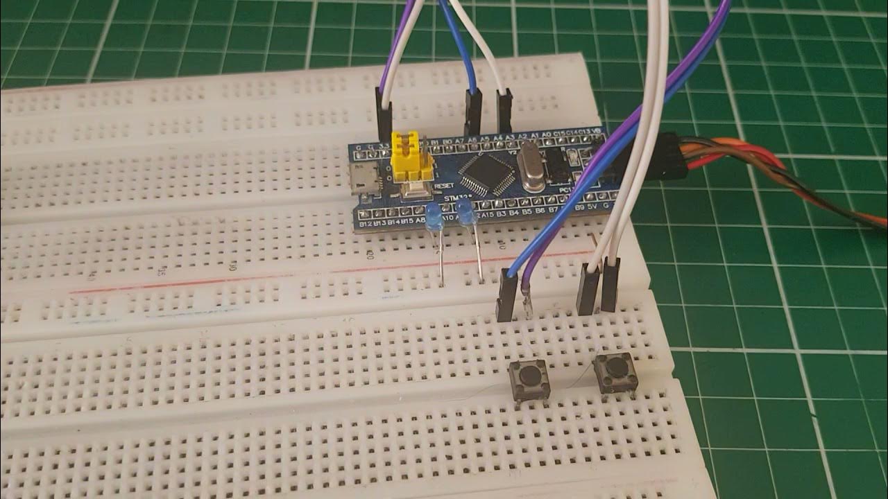 Flash eeprom stm32f103c8 - YouTube