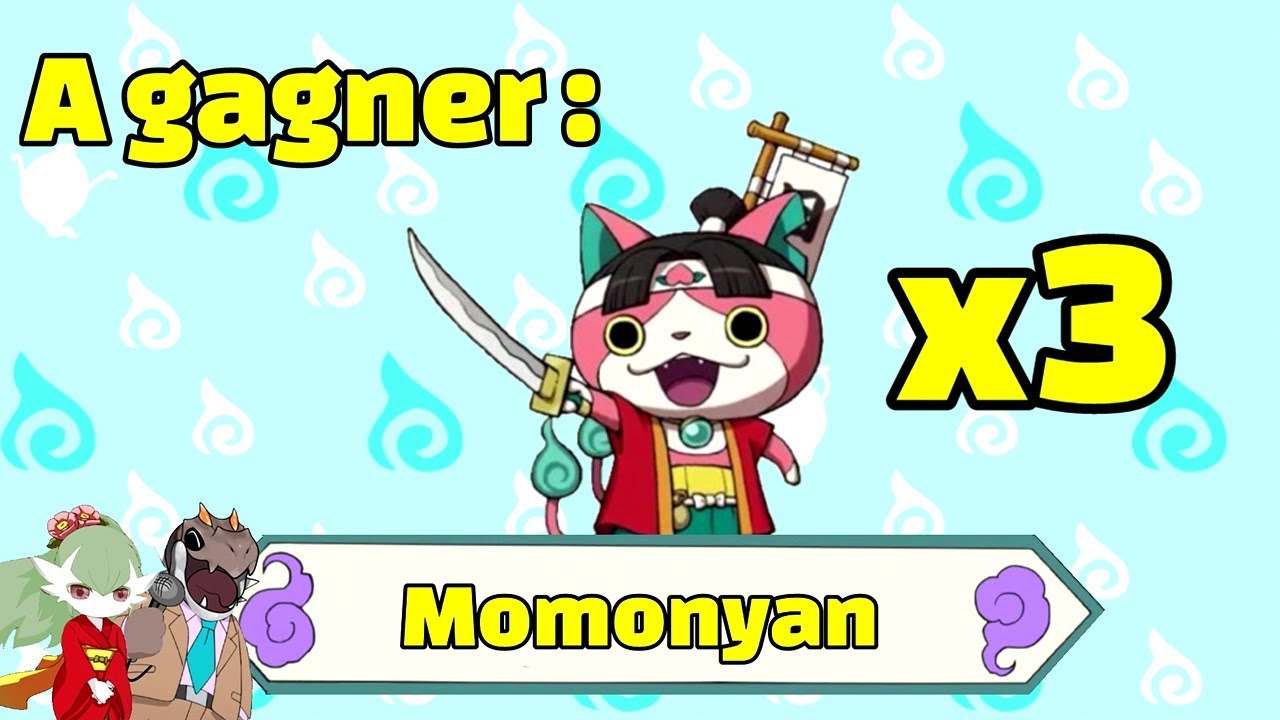 Gagnez 3 Momonyan dans ce Concours Yokai Watch 3 - YouTube