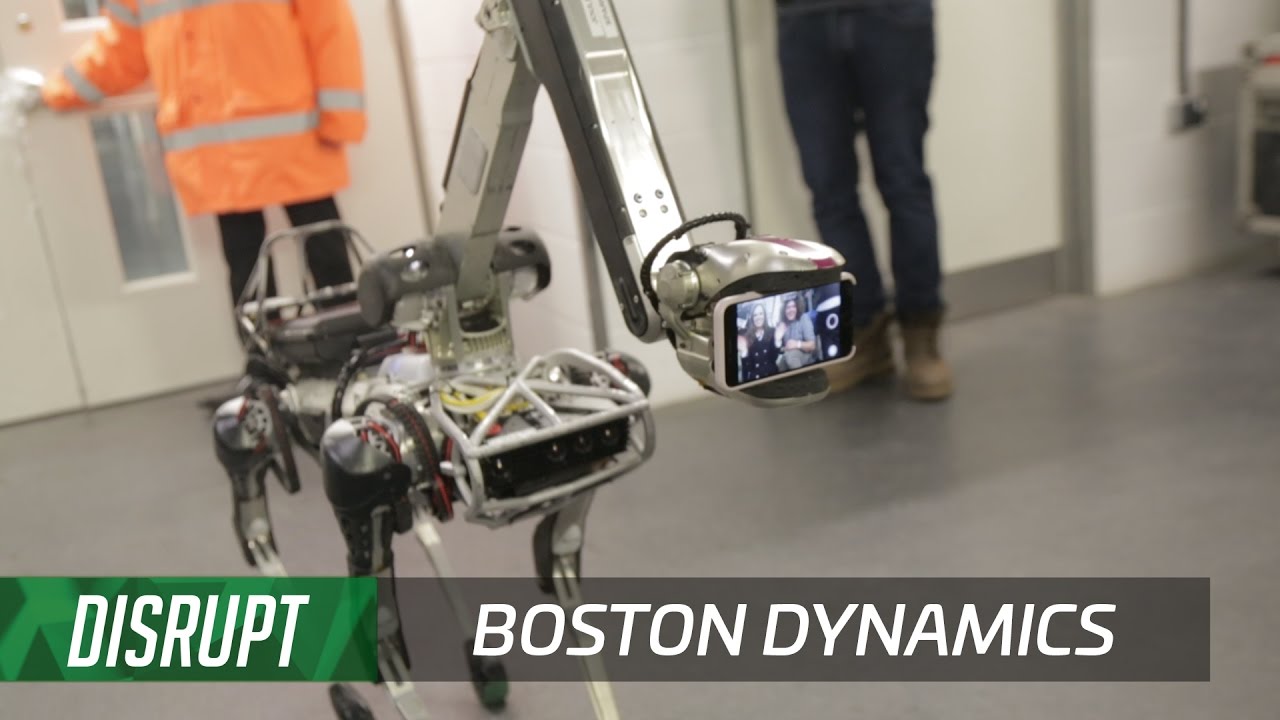 Backstage Shenanigans With Boston Dynamics - YouTube