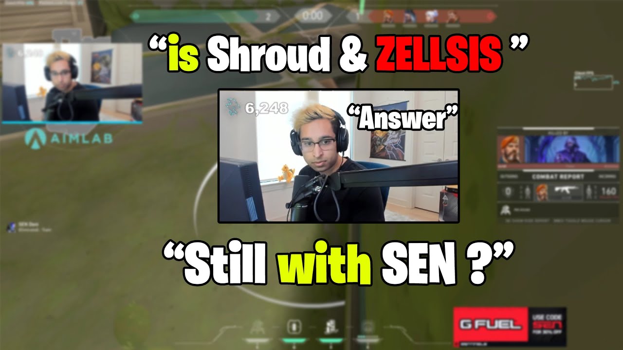 SEN Shroud & SEN Zellsis is still with Sentinel ? - YouTube