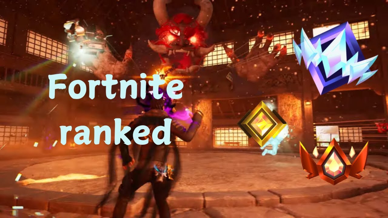 Fortnite Chapter 6 | Ranked | PS5 | Platnium - YouTube