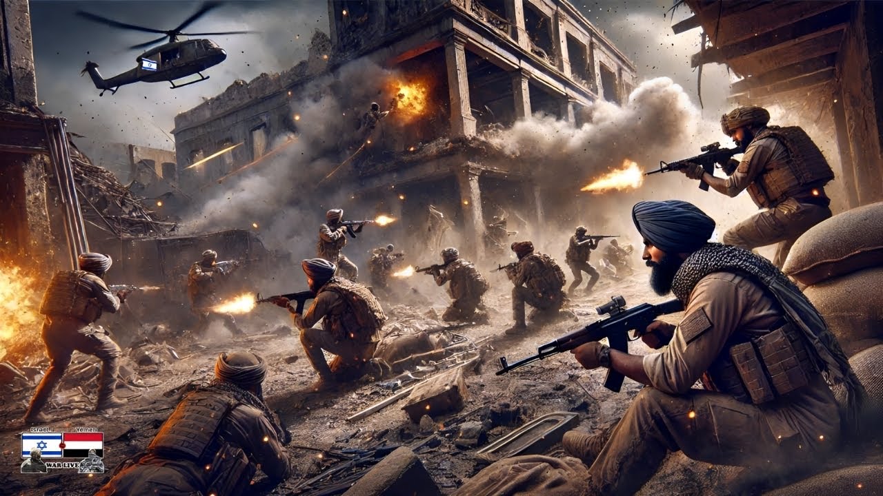 TODAY'S BATTLE! Tense fighting between Israeli and Yemeni troops in the ...