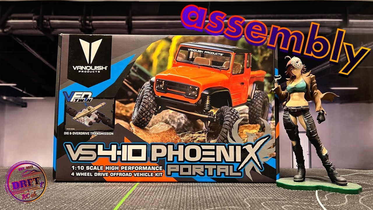 Vanquish VS4-10 Phoenix Portal - Chassis build - YouTube