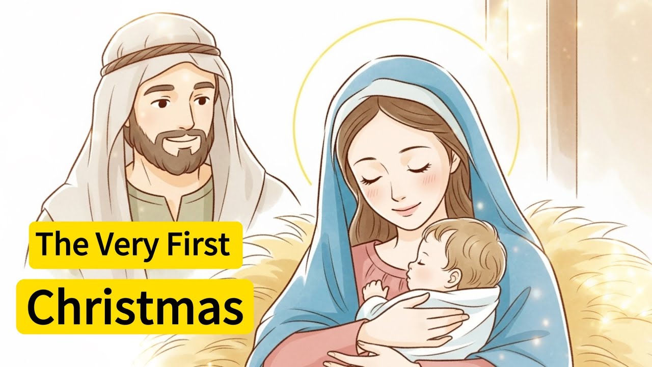 The First Christmas | The True Story of Baby Jesus | Learn English ...