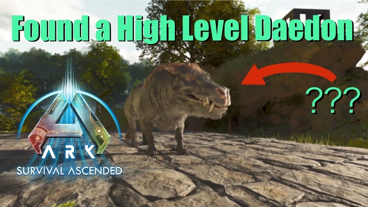 I Found a Daedon! - Ark Survival Ascended S1E13 - YouTube