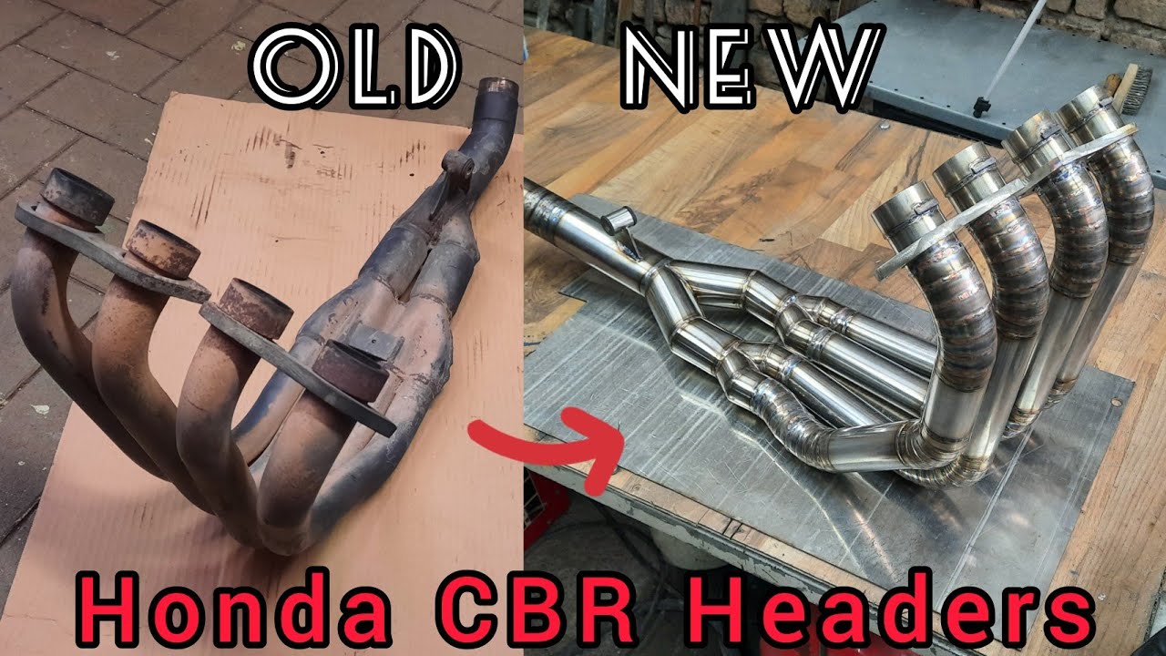 DIY Motorcycle Exhaust (part 2 - Header) - YouTube