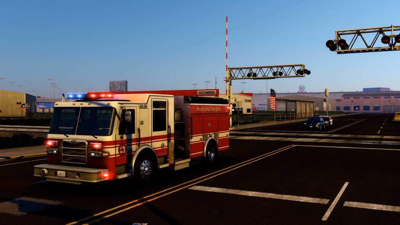 Real Emergency Pack - American Truck Simulator - YouTube
