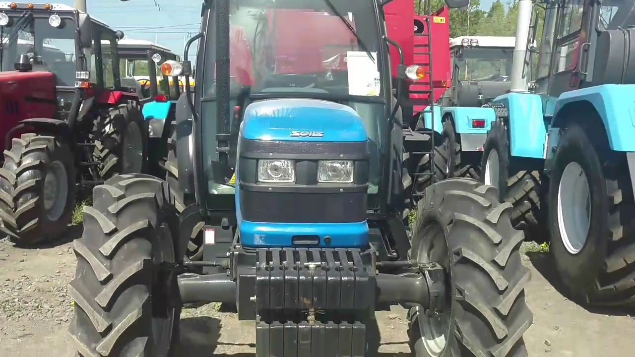 Solis-90 Трактор (Индия) - YouTube