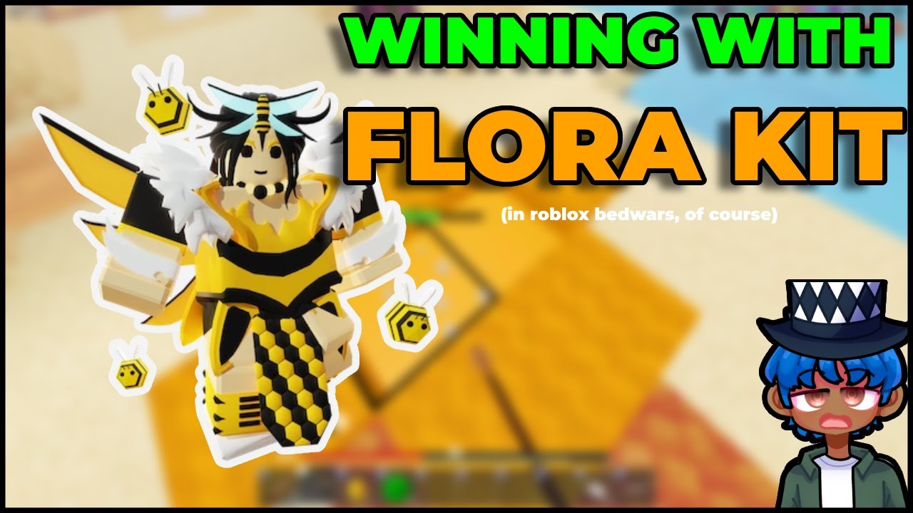 Trying to WIN with FLORA KIT (Roblox Bedwars) - YouTube