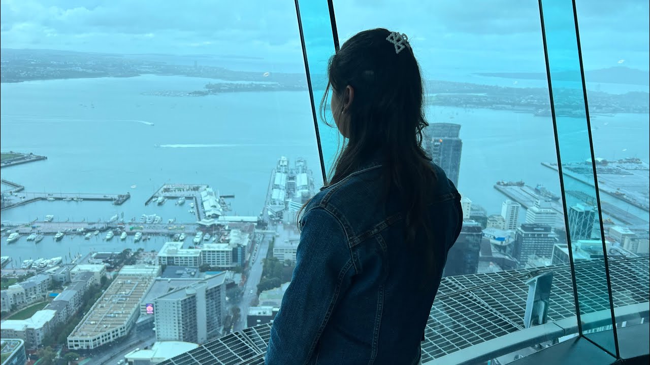 Sky tower || New Zealand || sky city || sky tower full view || travel ...