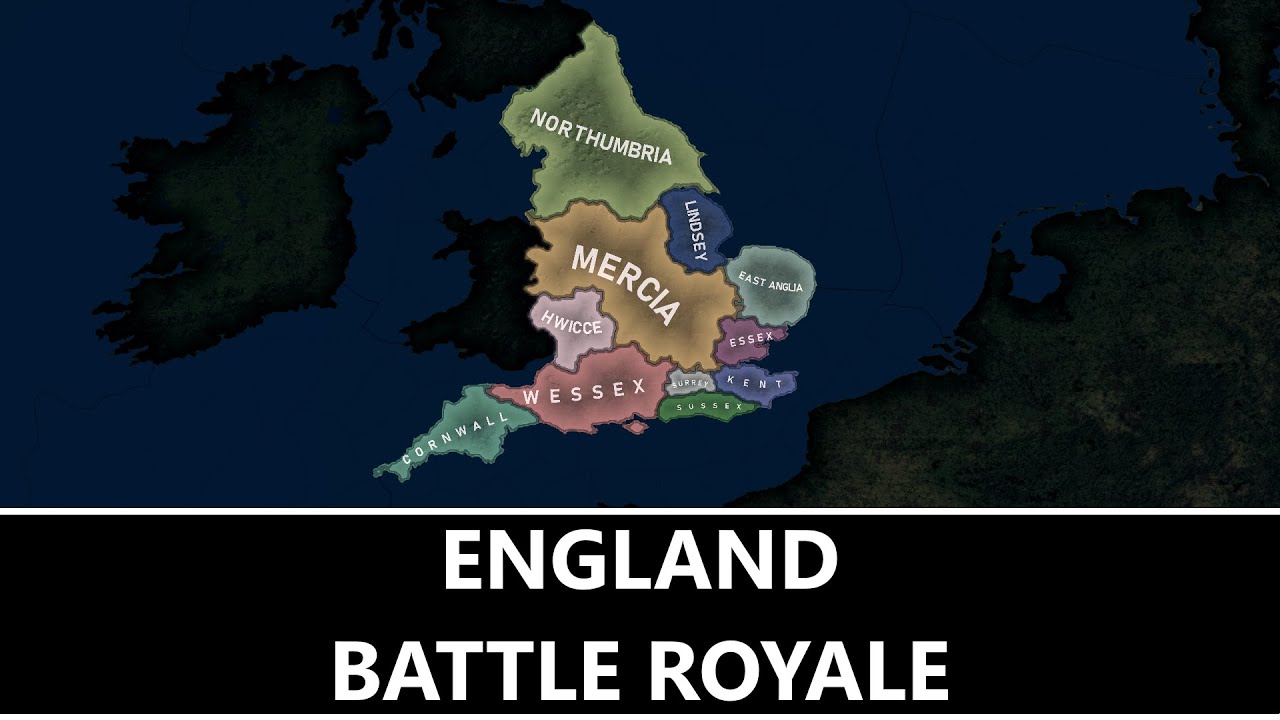 England - Battle Royale - Hoi4 Timelapse - YouTube