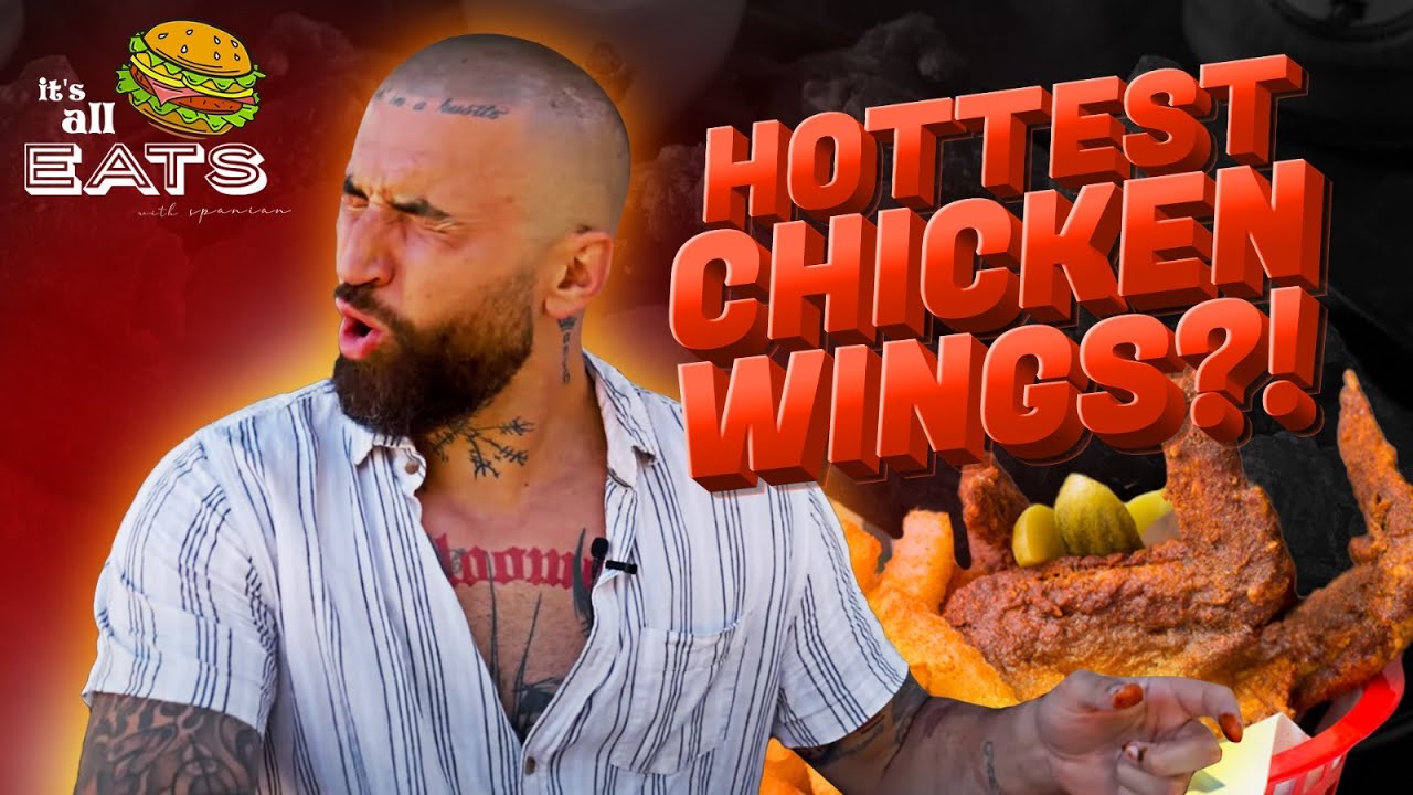 Eating the HOTTEST Chicken Wings!? - It's All Eats - YouTube