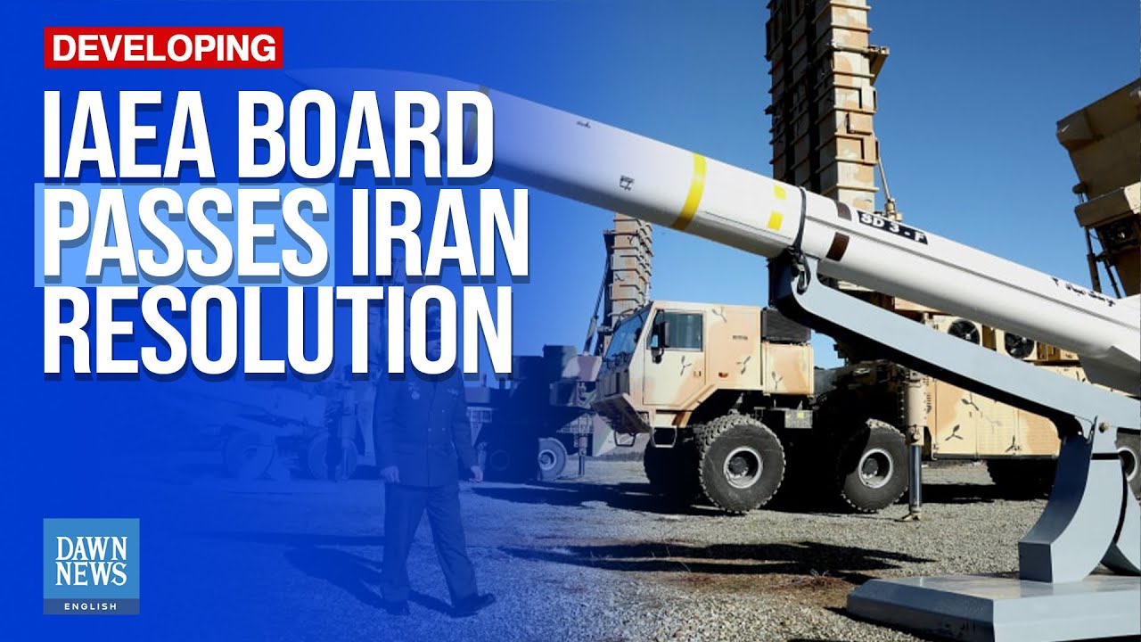 IAEA Board Passes Iran Resolution As West Pushes Tehran Towards Talks ...