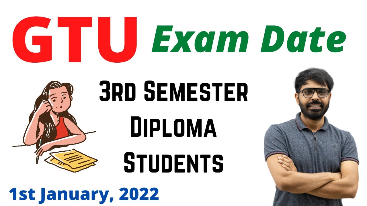 Diploma Engineering 3rd Semester Time Table | GTU | 20 January, 2022 ...