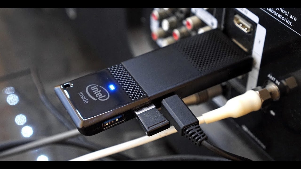 Intel compute stick stk2m3w64cc - YouTube
