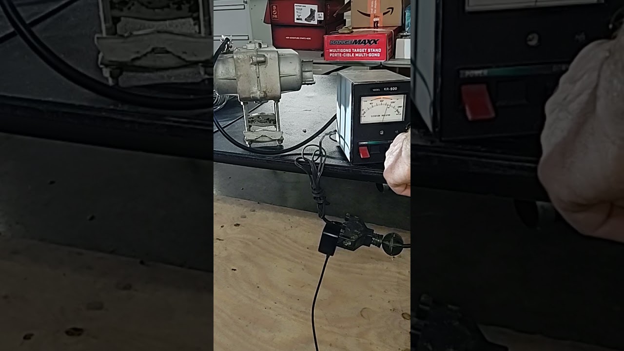 KR-500 Elevation rotor and control. - YouTube