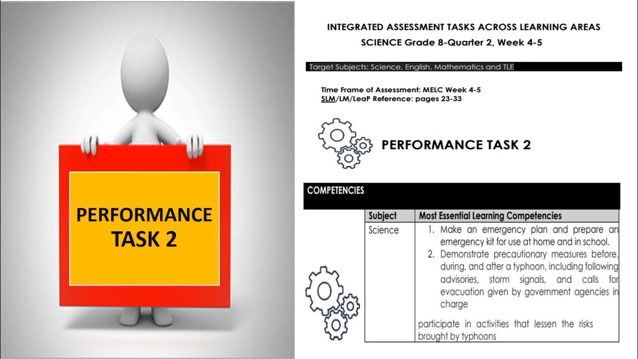 PERFORMANCE TASK 2 | Science 8 Quarter 2 Week 4-5 - YouTube