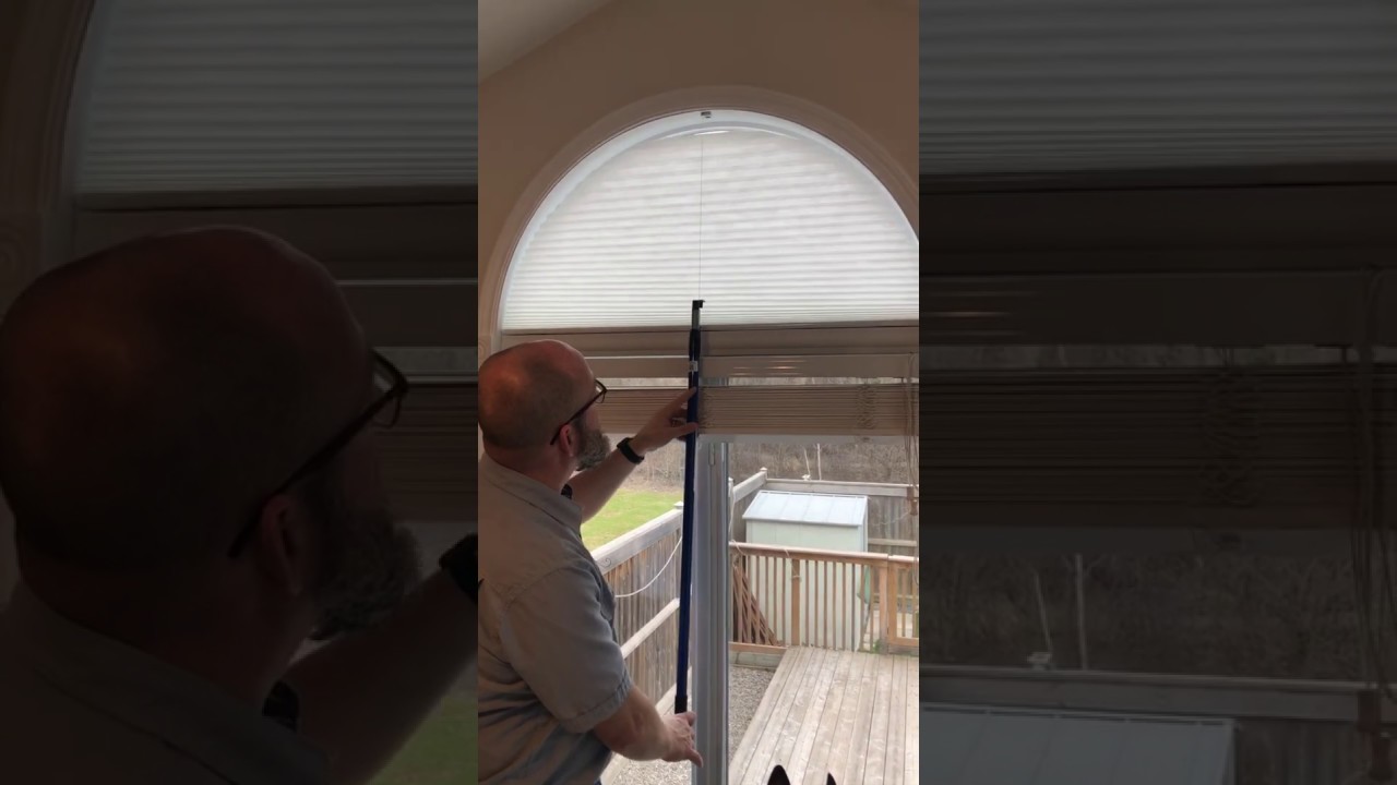 Sunset Arch - Operable Palladian Window Shade - YouTube