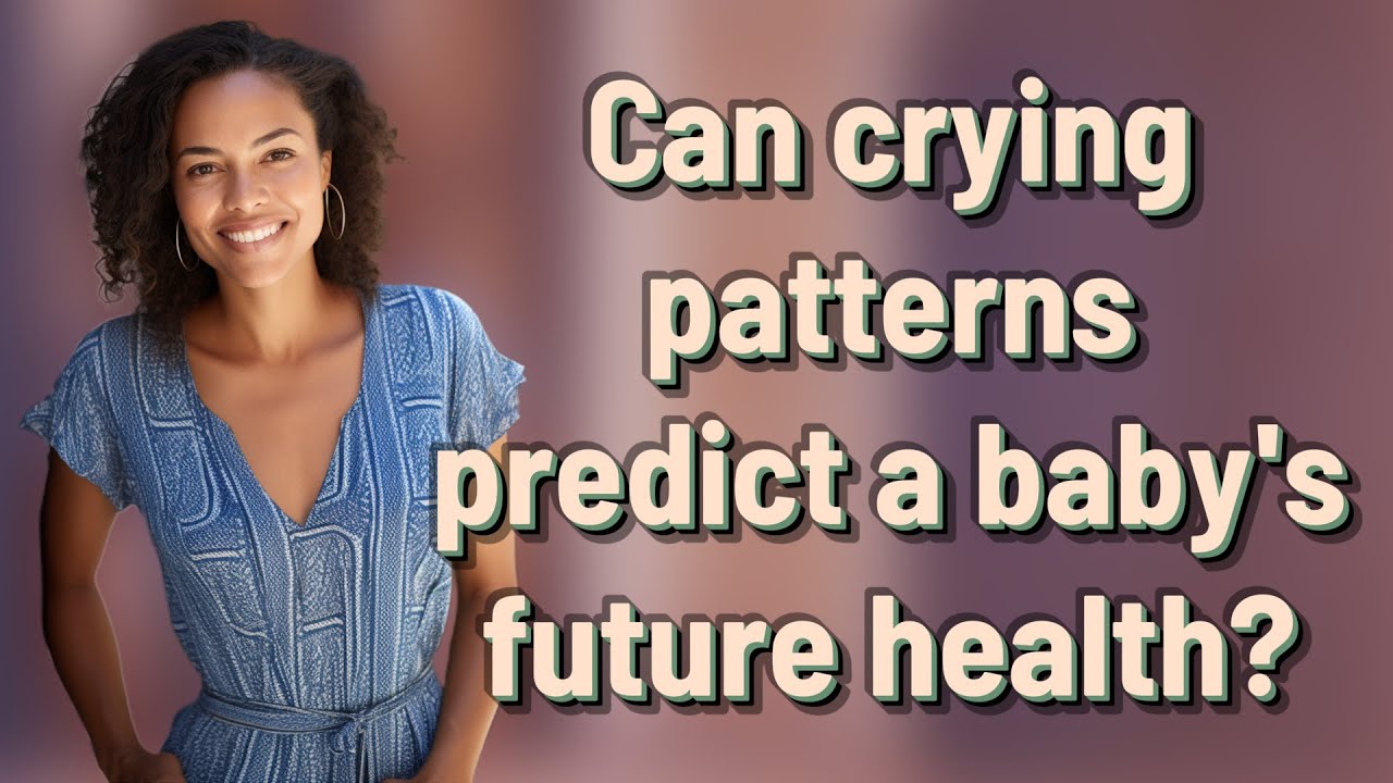Can crying patterns predict a baby's future health? - YouTube