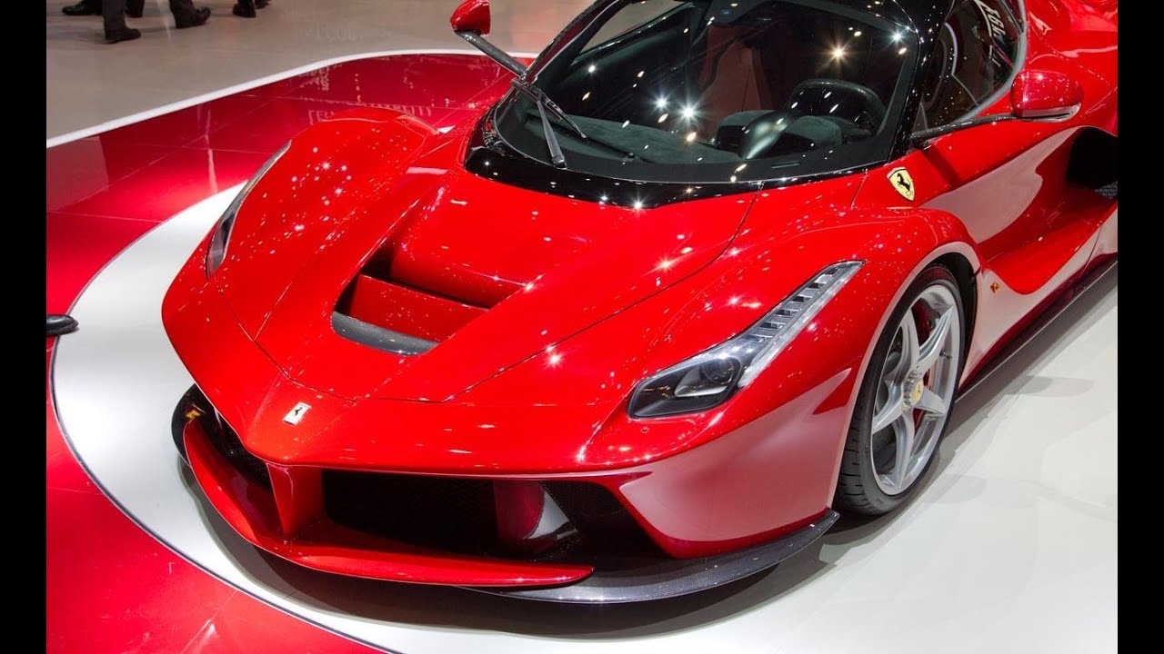 Ferrari's LaFerrari A New Form of Art - Miami Art Show - YouTube