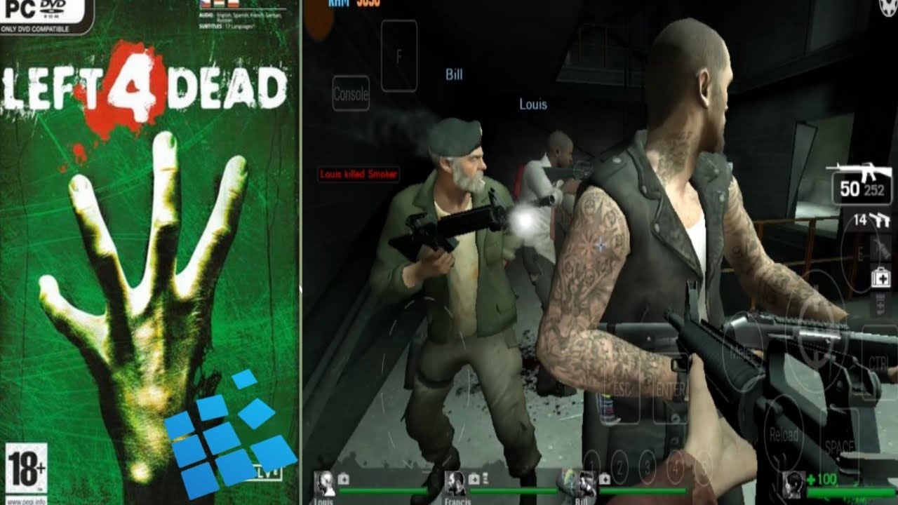 60-55 Fps Fullspeed SD860 Left 4 Dead |Exagear hugo 5.0.4 - YouTube
