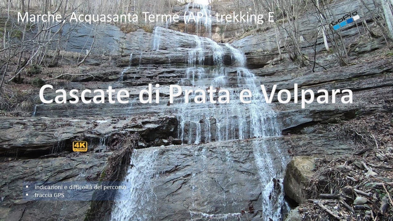 Italy/Marche/Laga: Prata & Volpara waterfalls - YouTube