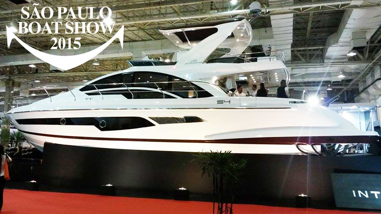 Intermarine 54 no São Paulo Boat Show 2015 | Revista Náutica - YouTube