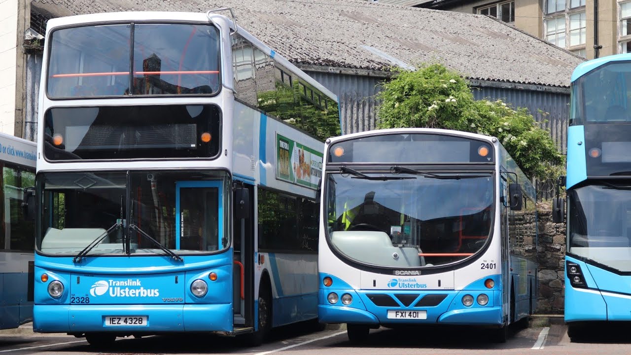 A Ride On Translink Ulsterbus Alexander Dennis ALX400 Volvo B7TL (2328 ...