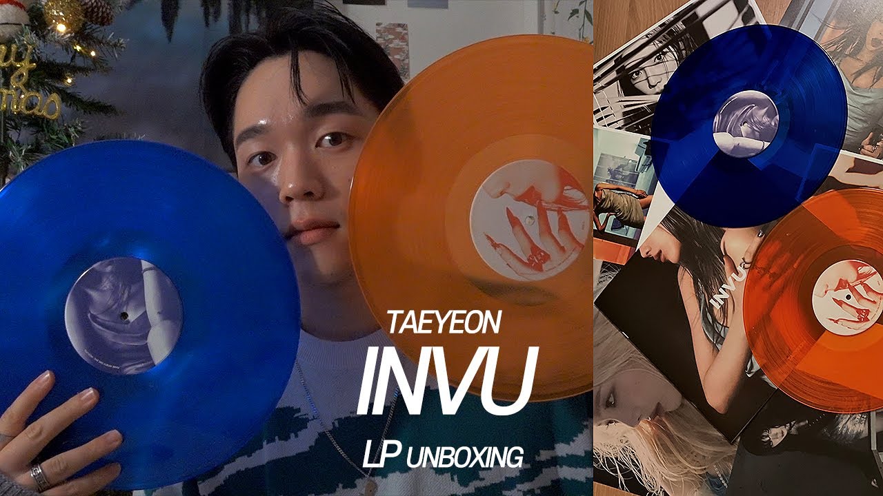 태연 정규3집 INVU 🏹 LP 언박싱 | TAEYEON INVU LP UNBOXING | 짧은 청음회와 흥얼거림 | LP 들은 ...