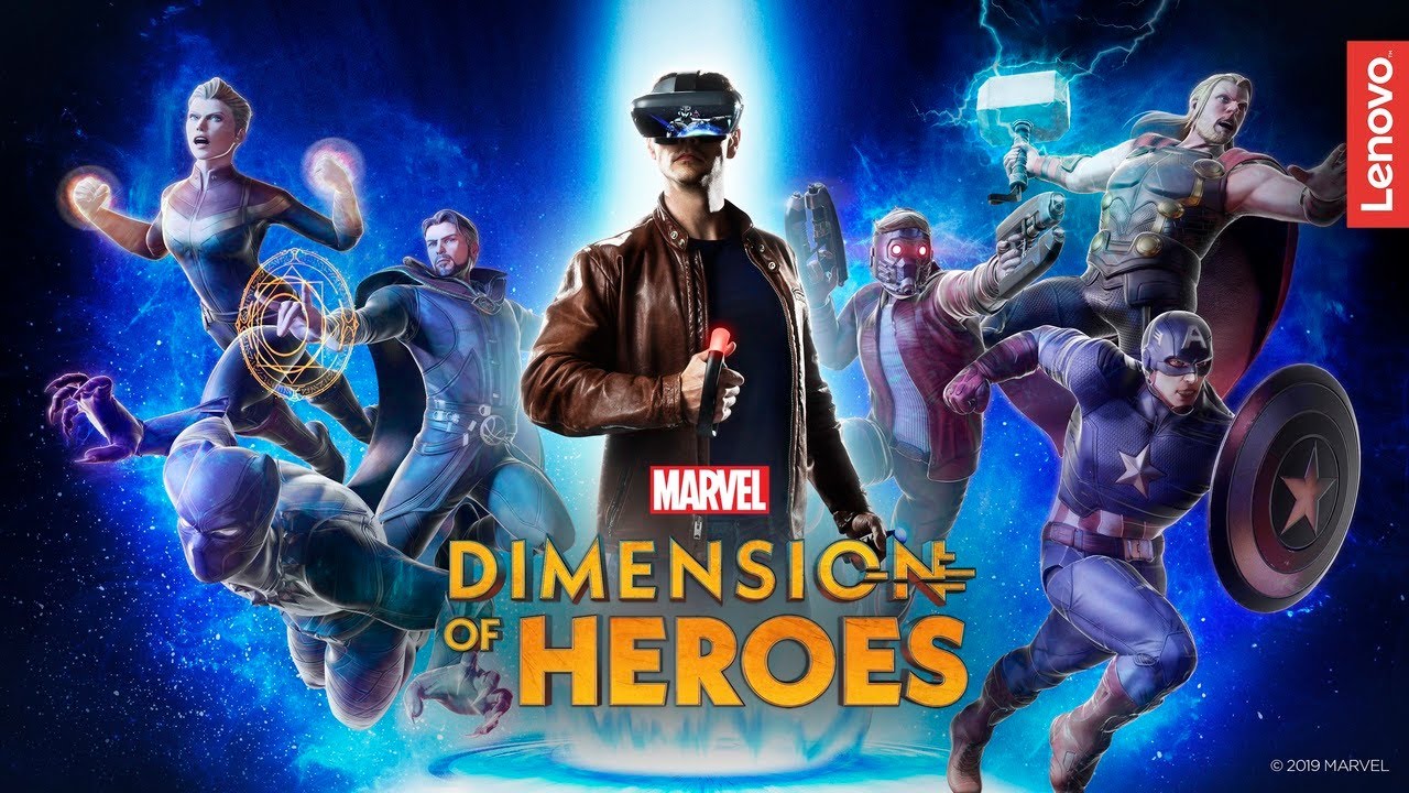MARVEL Dimension of Heroes | Lenovo Mirage AR - YouTube