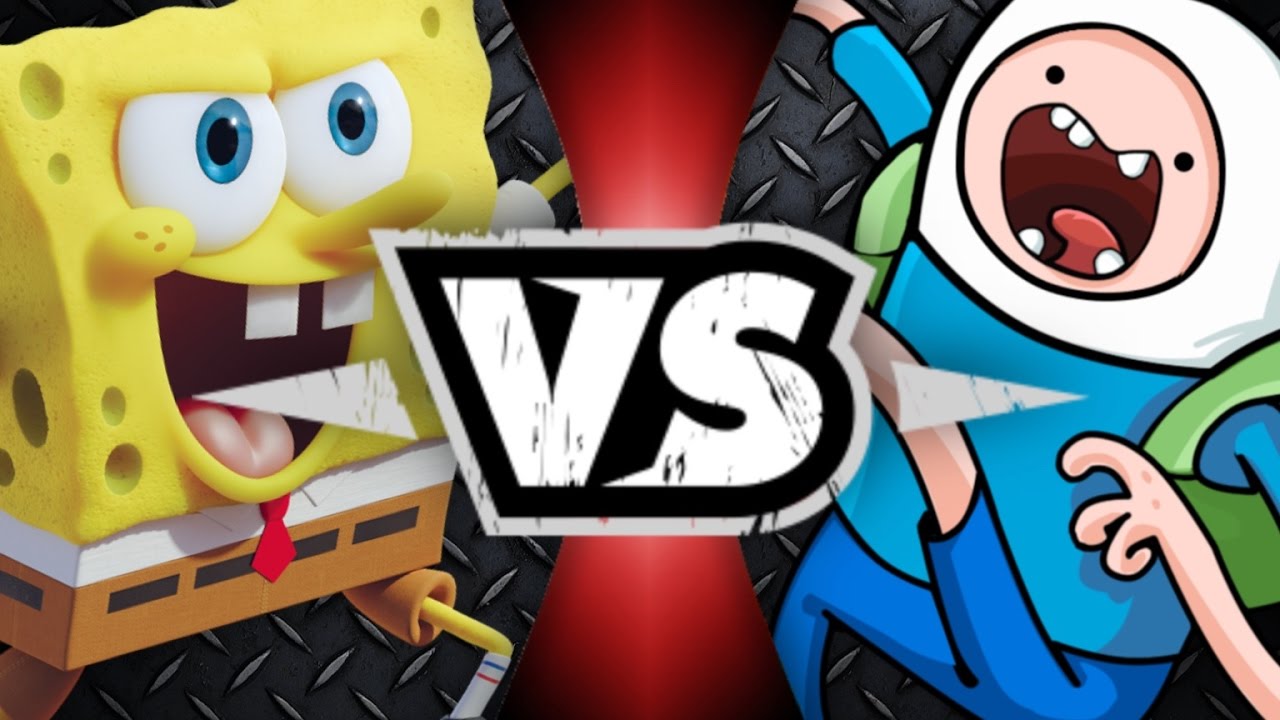 Spongebob VS Finn the Human (Nickelodeon vs Cartoon Network) | Awesome ...